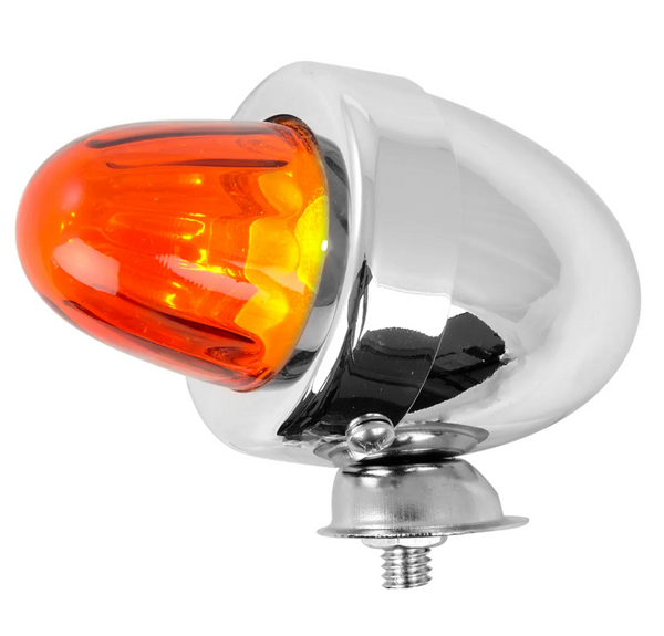 Amber Bullet Shape Marker Light with Glass Lens – MiamiStar.com