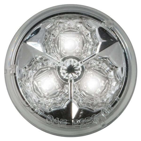 2” Round Star Design 3 LED Marker Light 12V – MiamiStar.com