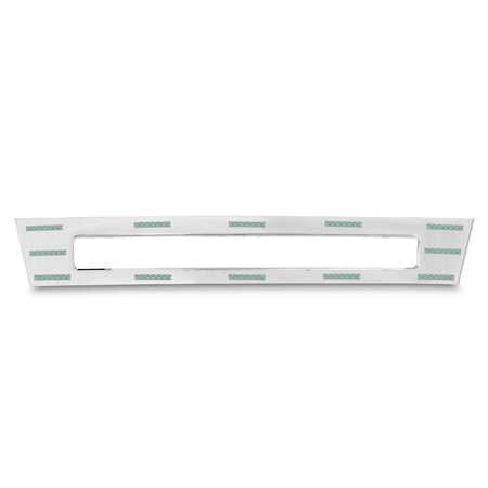 Chrome Plastic Center Bumper Trim Fits Volvo VN/VNL 2003-2017 ...