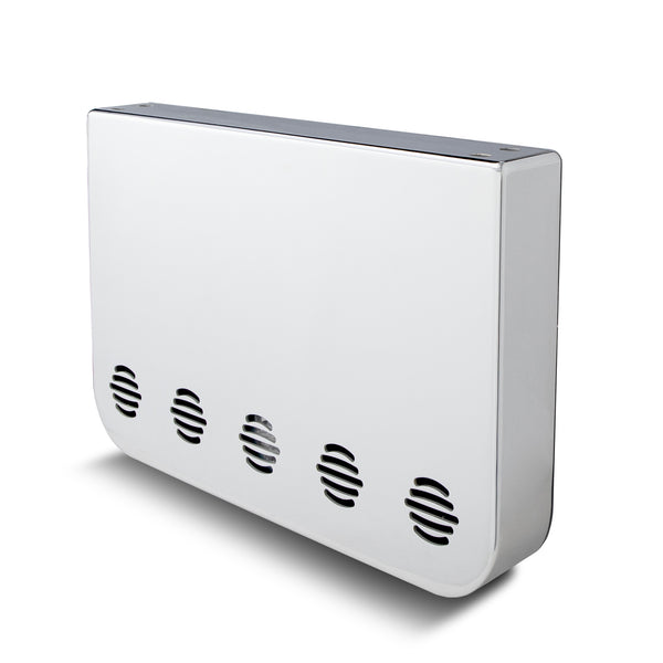 20" Chrome Rear Light Panel with 5 -4" Light Holes – MiamiStar.com