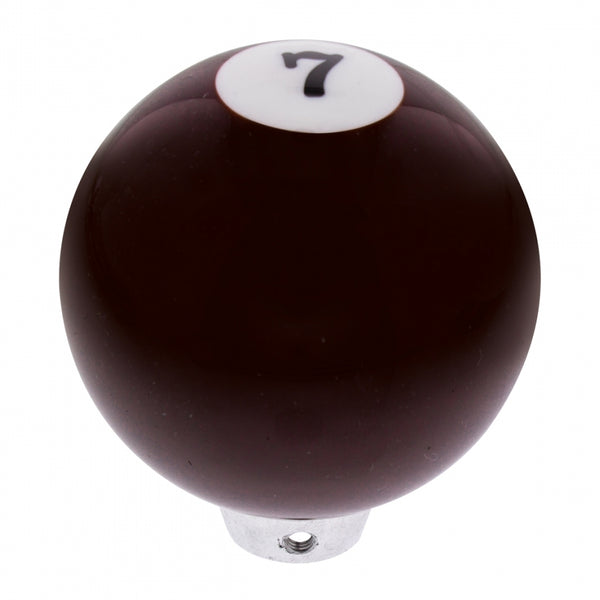 Number 7 Pool Ball Gearshift Knob - Gloss Maroon – MiamiStar.com