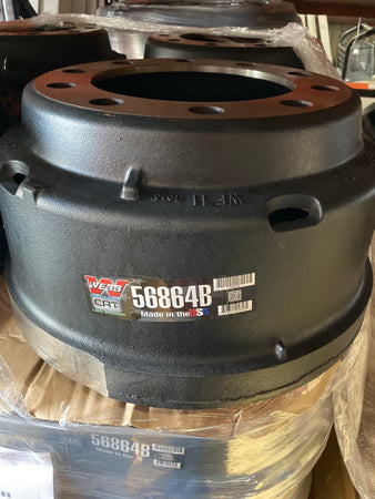 Brake Drum 16.50 X 7.00 (replaces 3600/ 3922X ), "Rear Stamp Made in U ...